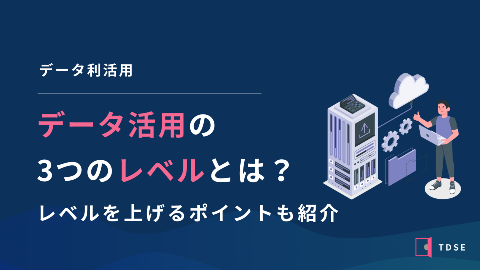 データ活用の3つのレベルとは？レベルを上げるポイントも紹介 | TDSEマガジン | TDSE株式会社